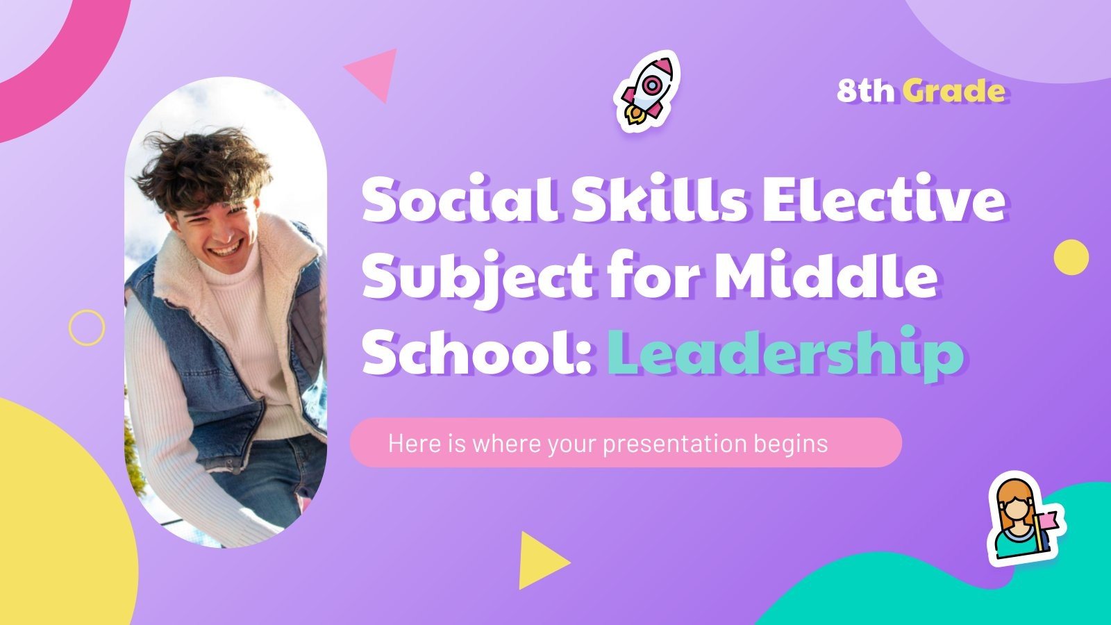 Social Skills Elective Subject: Leadership | Google Slides