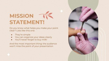 Nail Salon Business Plan | Google Slides & PowerPoint