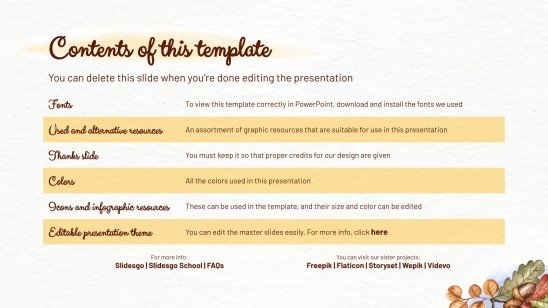 Hello Autumn! | Google Slides theme & PowerPoint template