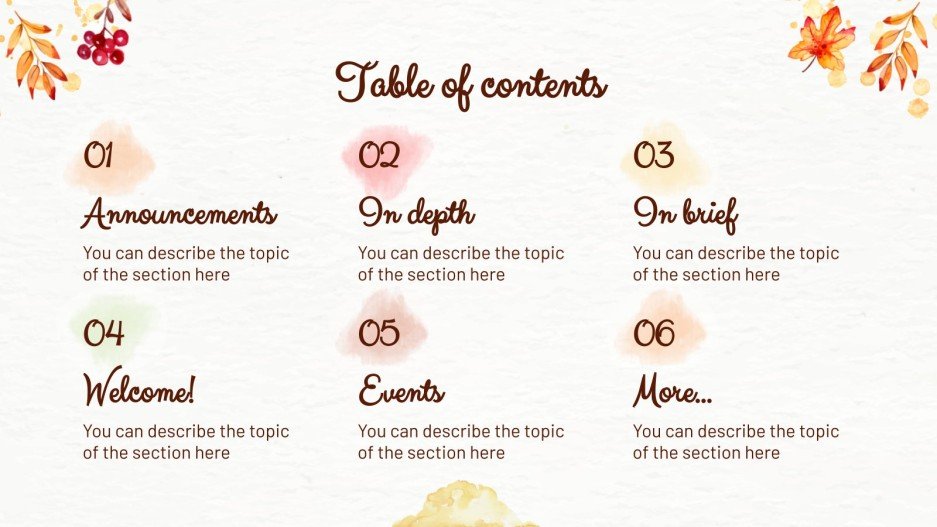 Hello Autumn! | Google Slides theme & PowerPoint template