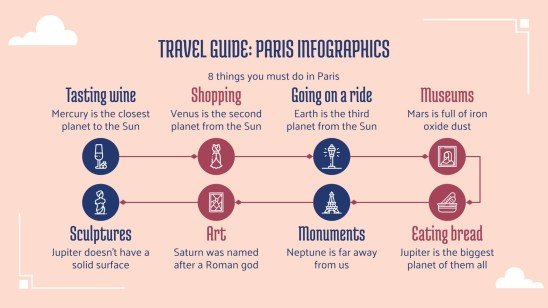 Travel Guide: Paris Infographics | Google Slides & PPT