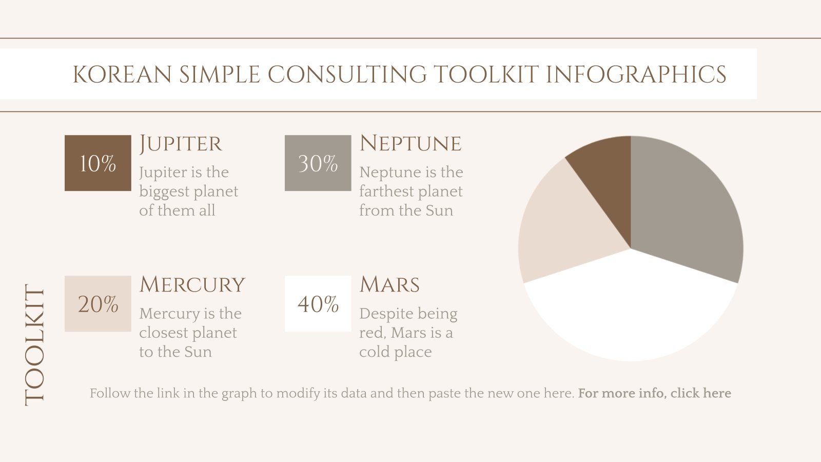 Korean Simple Style Consulting Toolkit Infographics