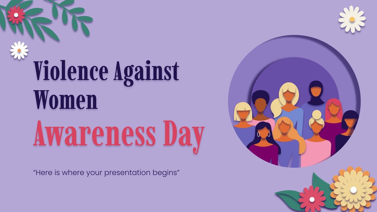 Free Google Slides and PowerPoint Templates about Feminism