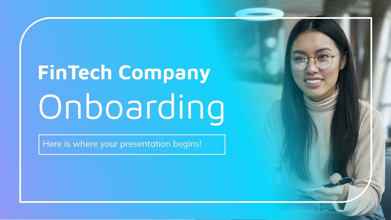 FinTech Company Onboarding | Google Slides & PowerPoint