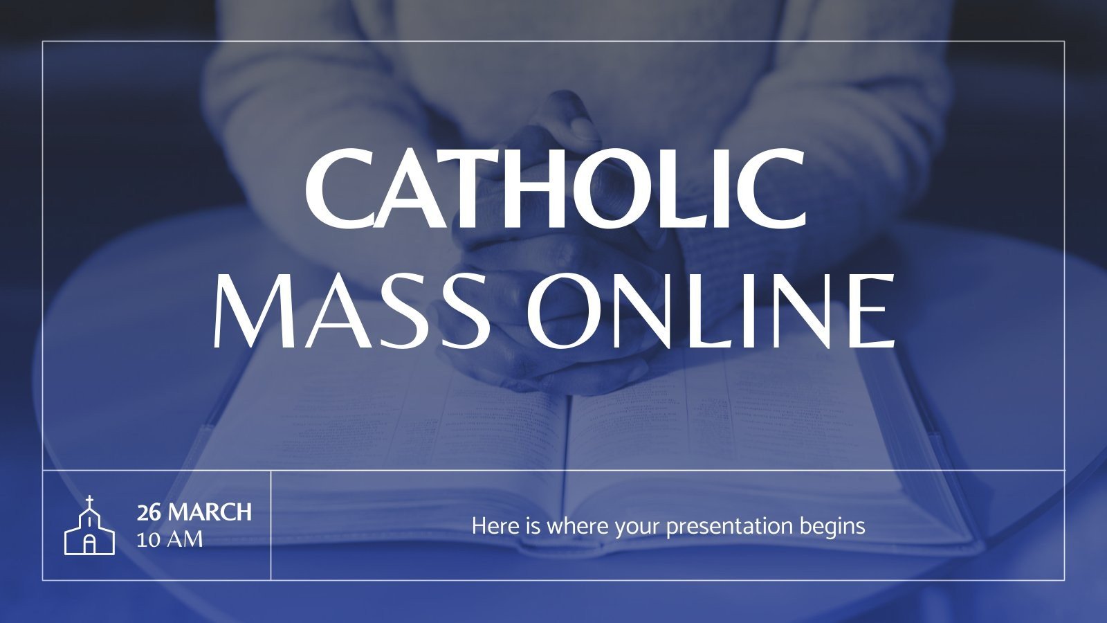 Catholic Mass Online | Google Slides & PPT