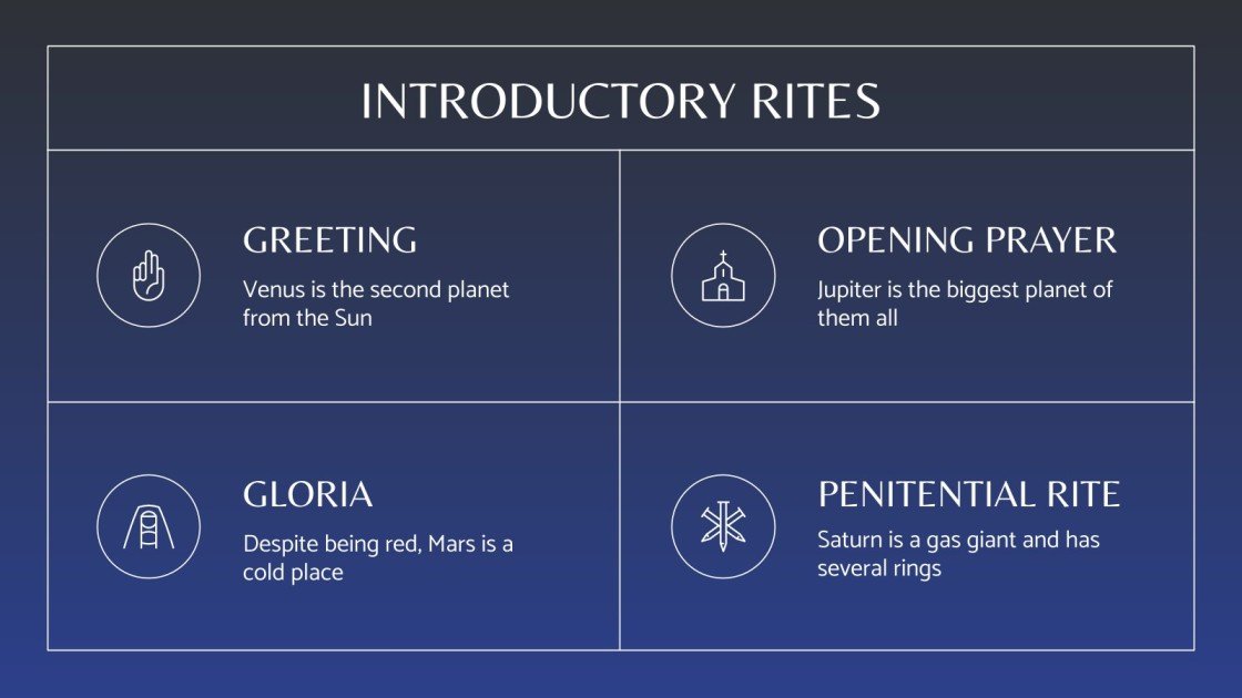 Catholic Mass Online | Google Slides & PPT