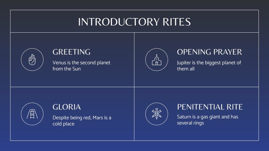 Catholic Mass Online | Google Slides & PPT