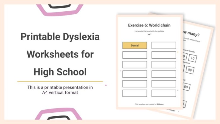 ADHD Supports & Visual Aids for High School