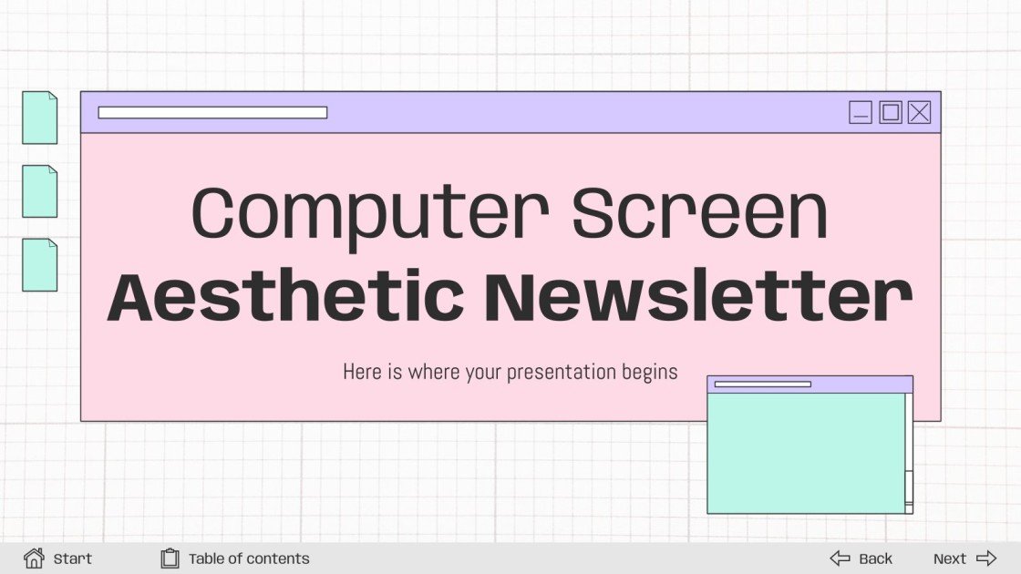 Free Newsletter Google Slides themes and PowerPoint templates