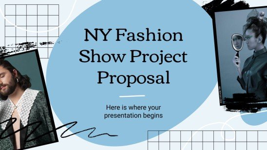 Free Fashion Show Google Slides and PowerPoint templates