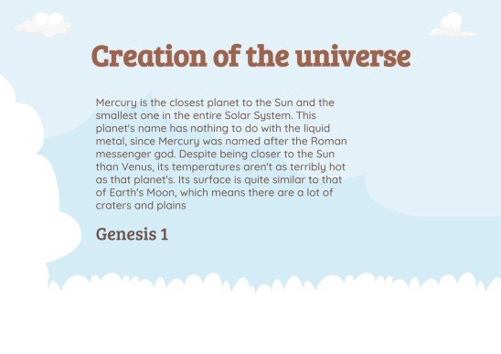 Old Testament Bible Story Print for Pre-K | Google Slides