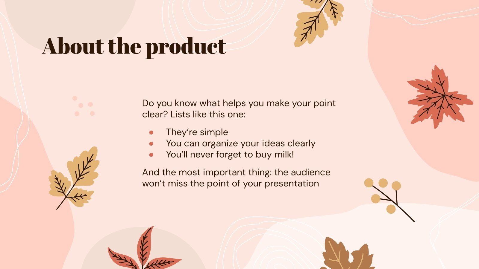Leaf Blowers MK Campaign | Google Slides & PowerPoint
