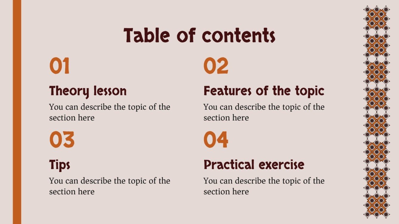 Batik Clothes Workshop | Google Slides & PowerPoint template