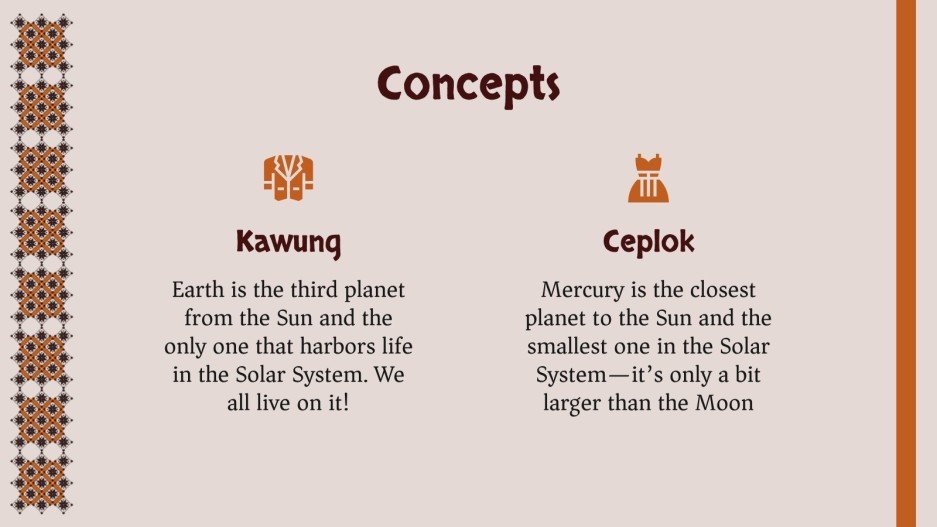 Batik Clothes Workshop | Google Slides & PowerPoint template