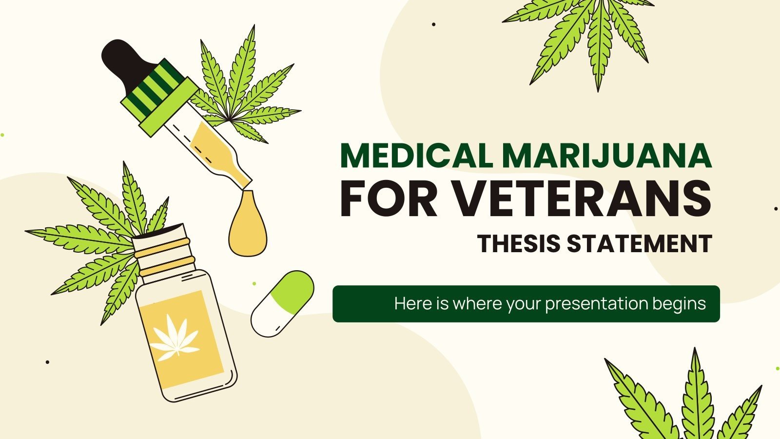 Plantillas sobre drogas para Google Slides y PowerPoint