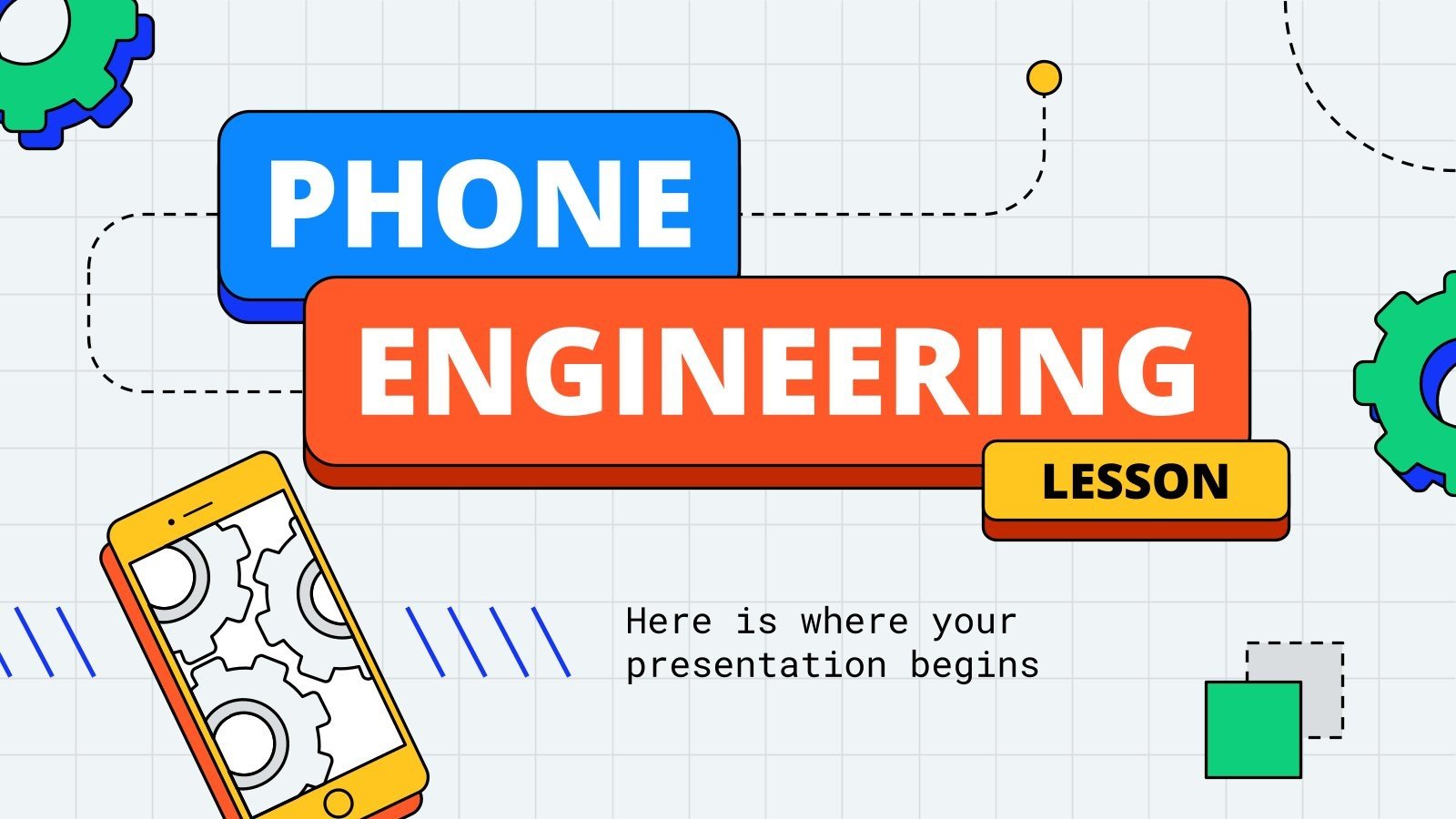 Phone Engineering Lesson | Google Slides and PowerPoint theme
