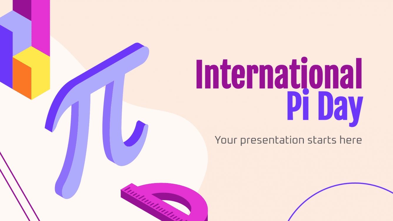 International Pi Day Google Slides theme & PowerPoint template