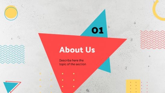 Geometric-Chaotic Collage Marketing | Google Slides & PPT