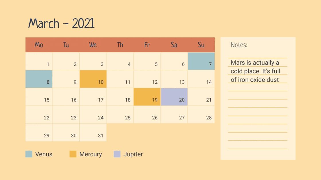 Simple Education Planners & Schedules Google Slides & PPT