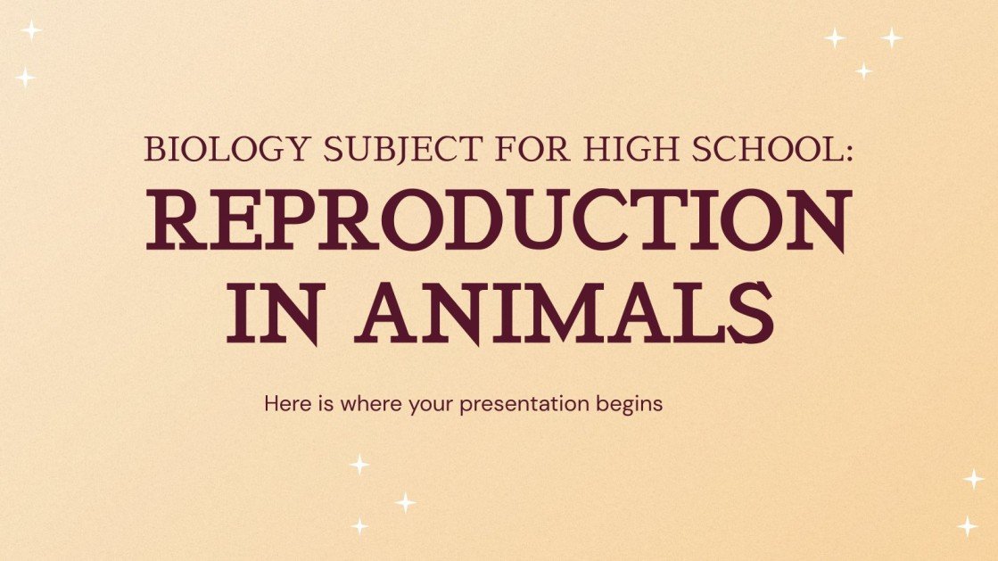 Reproduction in Animals | Google Slides and PowerPoint