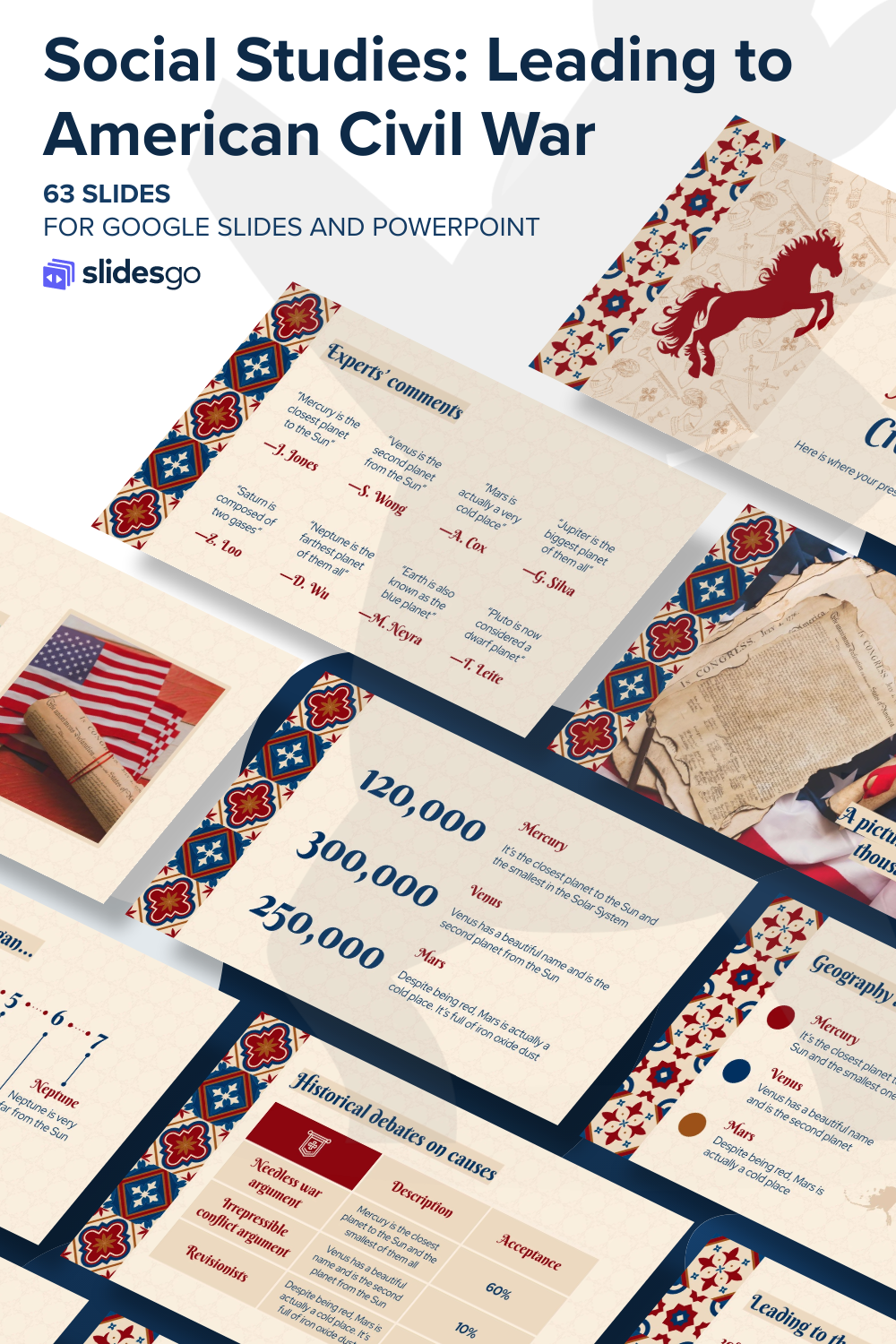 Social Studies for 5th Grade: Leading to American Civil War