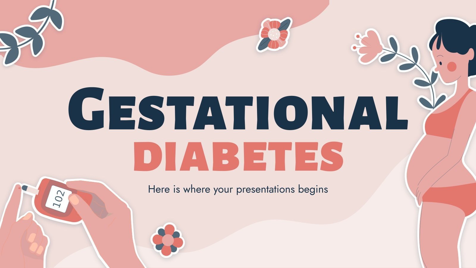 Free templates about Diabetes for Google Slides & PowerPoint