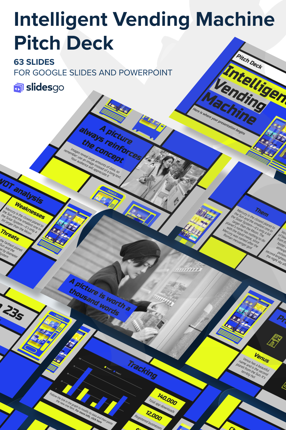 Intelligent Vending Machine Pitch Deck | Google Slides & PPT