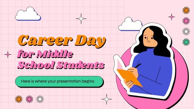 Career Day for Middle School Students | Google Slides & PPT