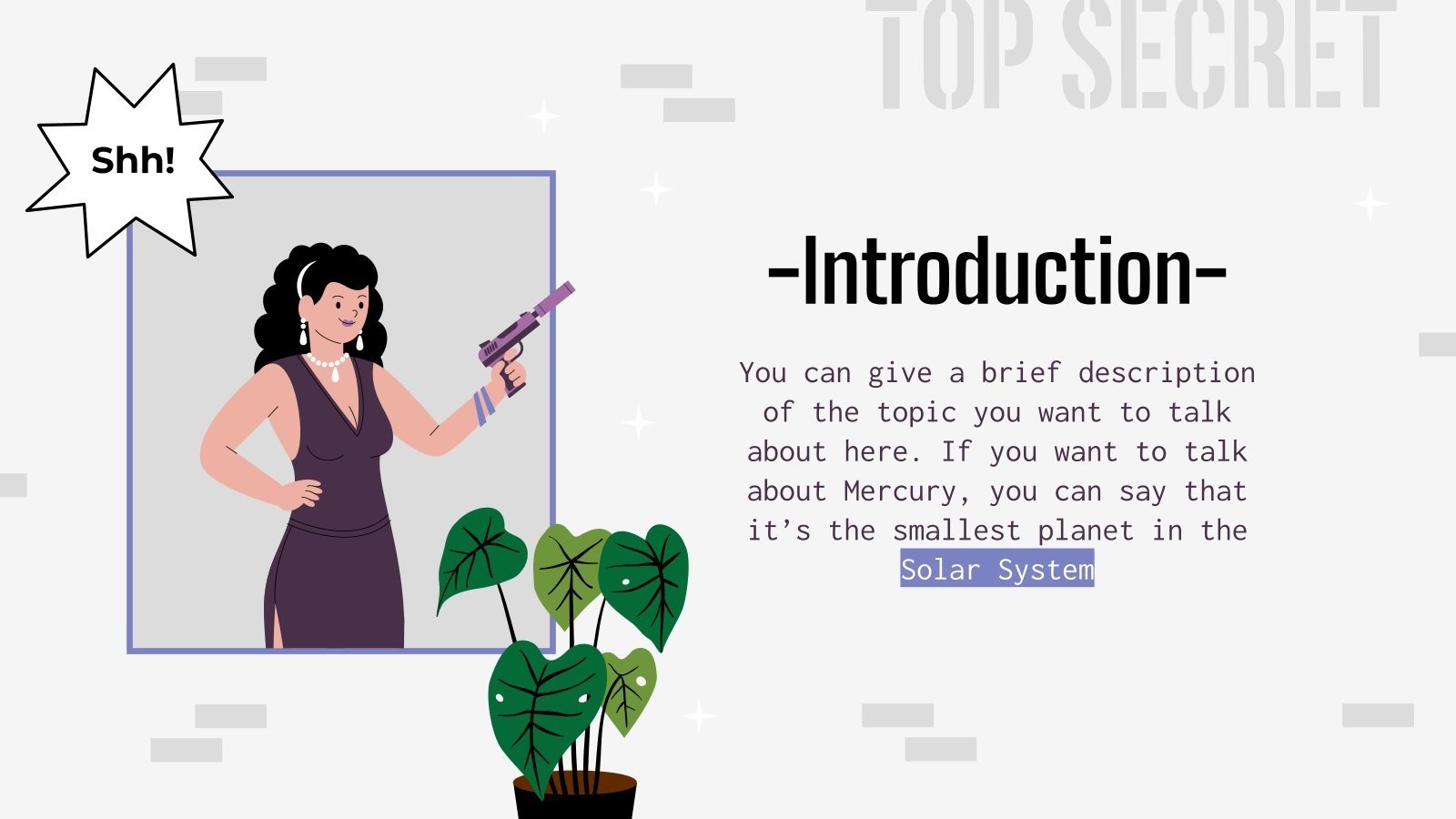 Spy Top Secret Mission Minitheme | Google Slides & PPT
