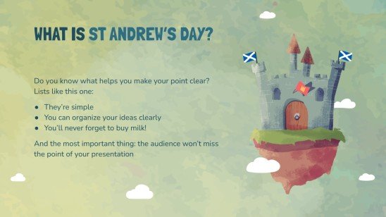 Activities for St Andrew's Day | Google Slides & PowerPoint