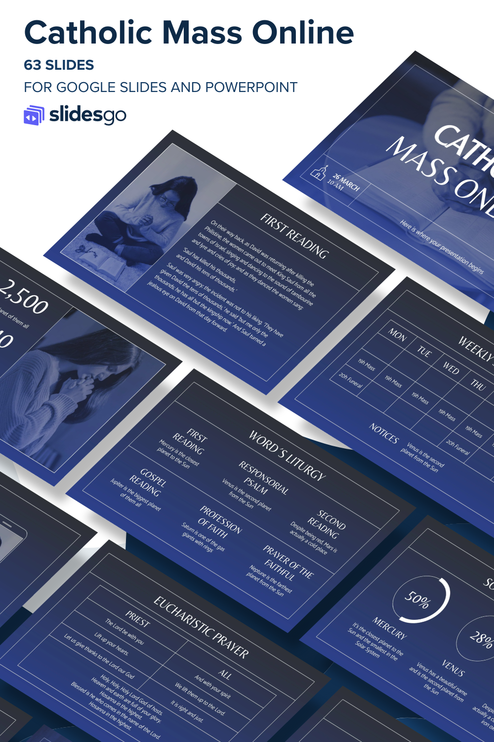 Catholic Mass Online | Google Slides & PPT