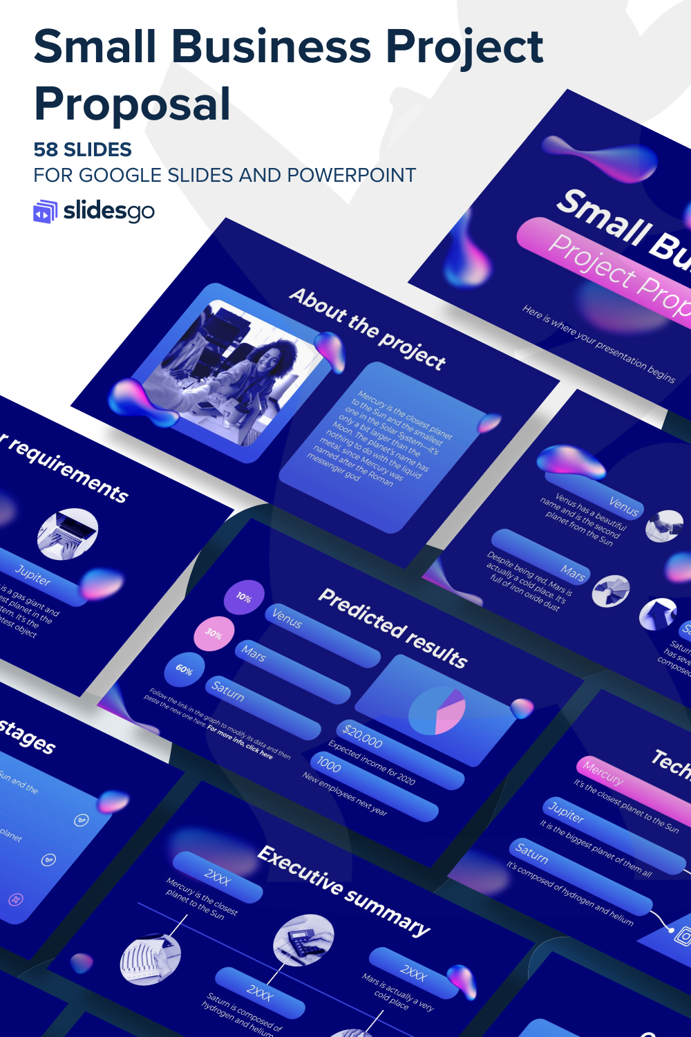 Small Business Project Proposal | Google Slides & PPT