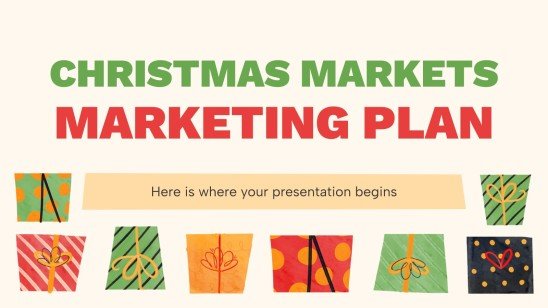 Christmas Markets Marketing Plan | Google Slides & PPT