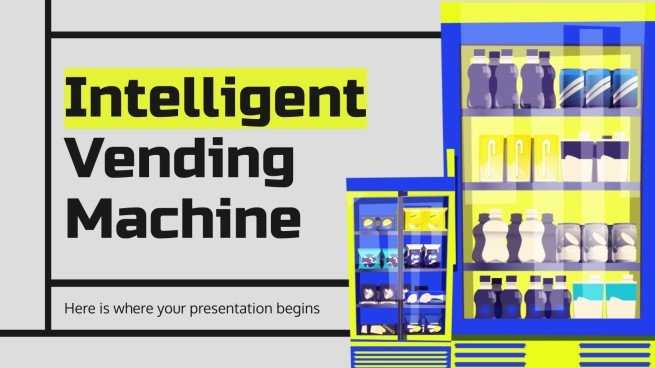 Intelligent Vending Machine Pitch Deck | Google Slides & PPT