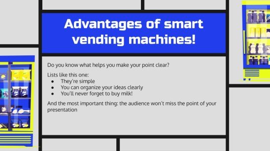 Pitch deck de máquina de venda automática inteligente