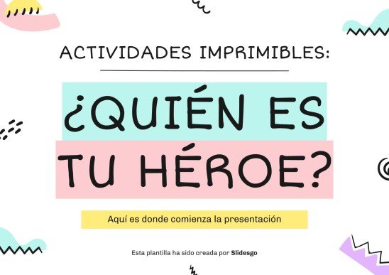 Modelos de Super-heróis do Google Slides e PowerPoint