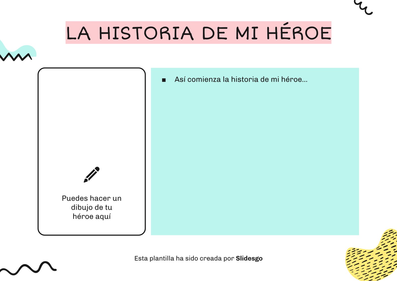 Printable Activities: Who's Your Hero? | Google Slides & PPT