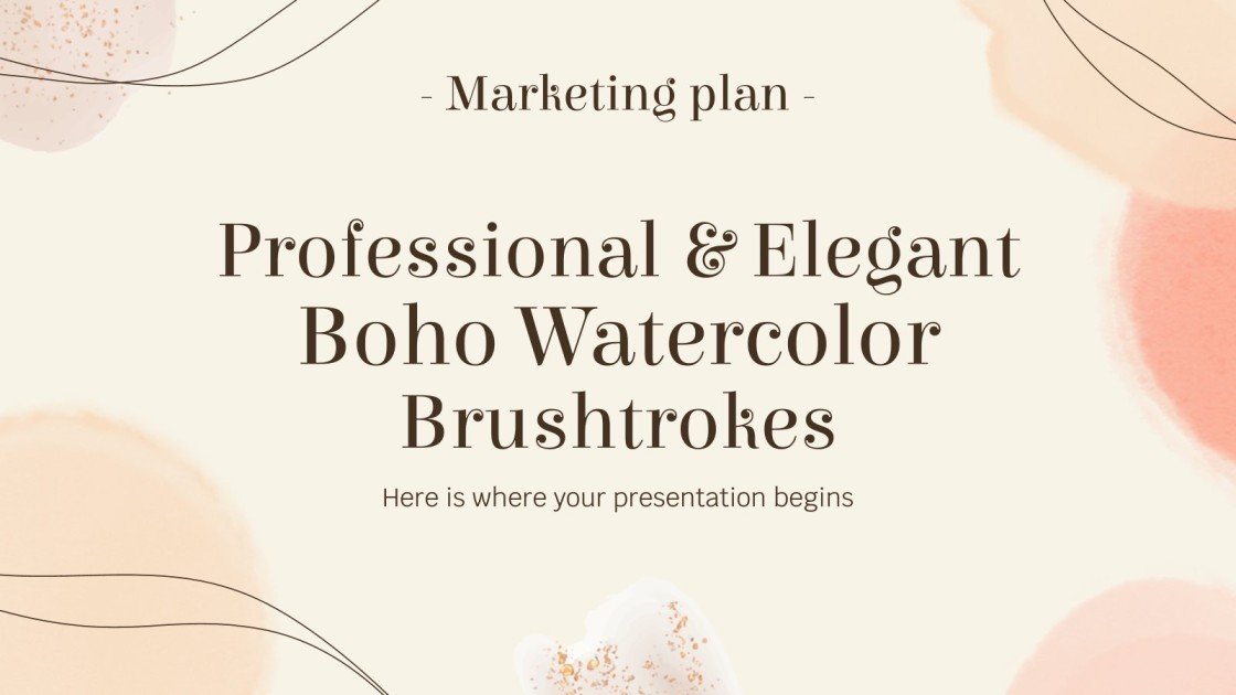 Free Boho-inspired templates for Google Slides & PowerPoint