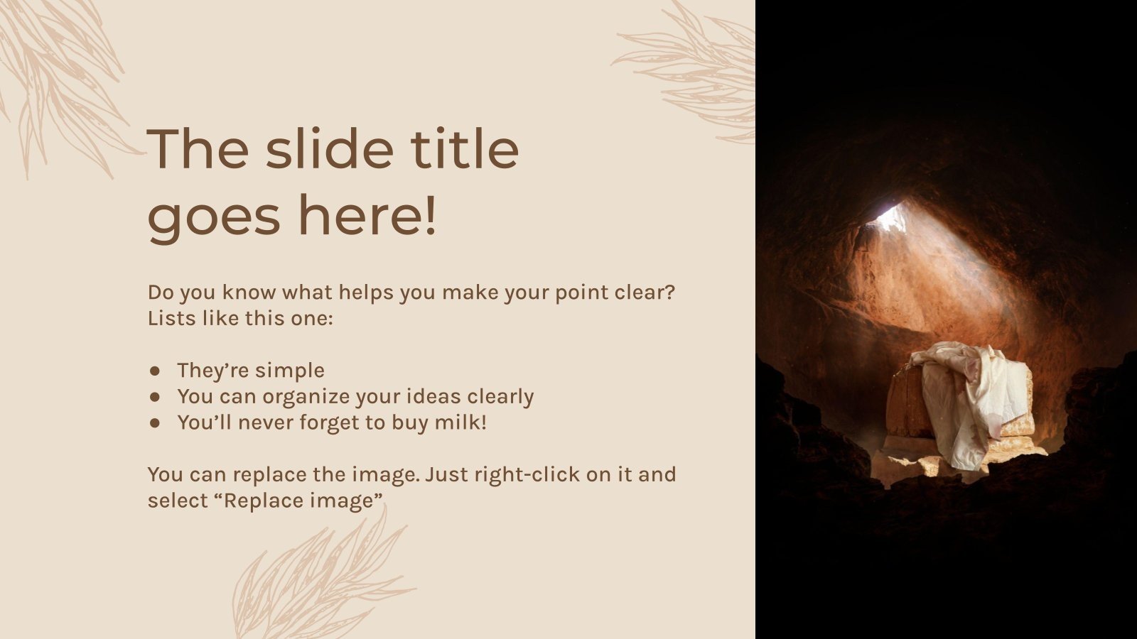 Jesus Christ Middle School Minitheme | Google Slides & PPT