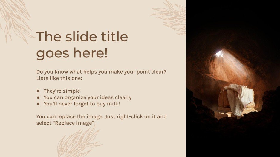 Jesus Christ Middle School Minitheme | Google Slides & PPT