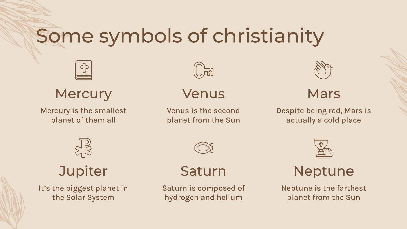 Jesus Christ Middle School Minitheme | Google Slides & PPT