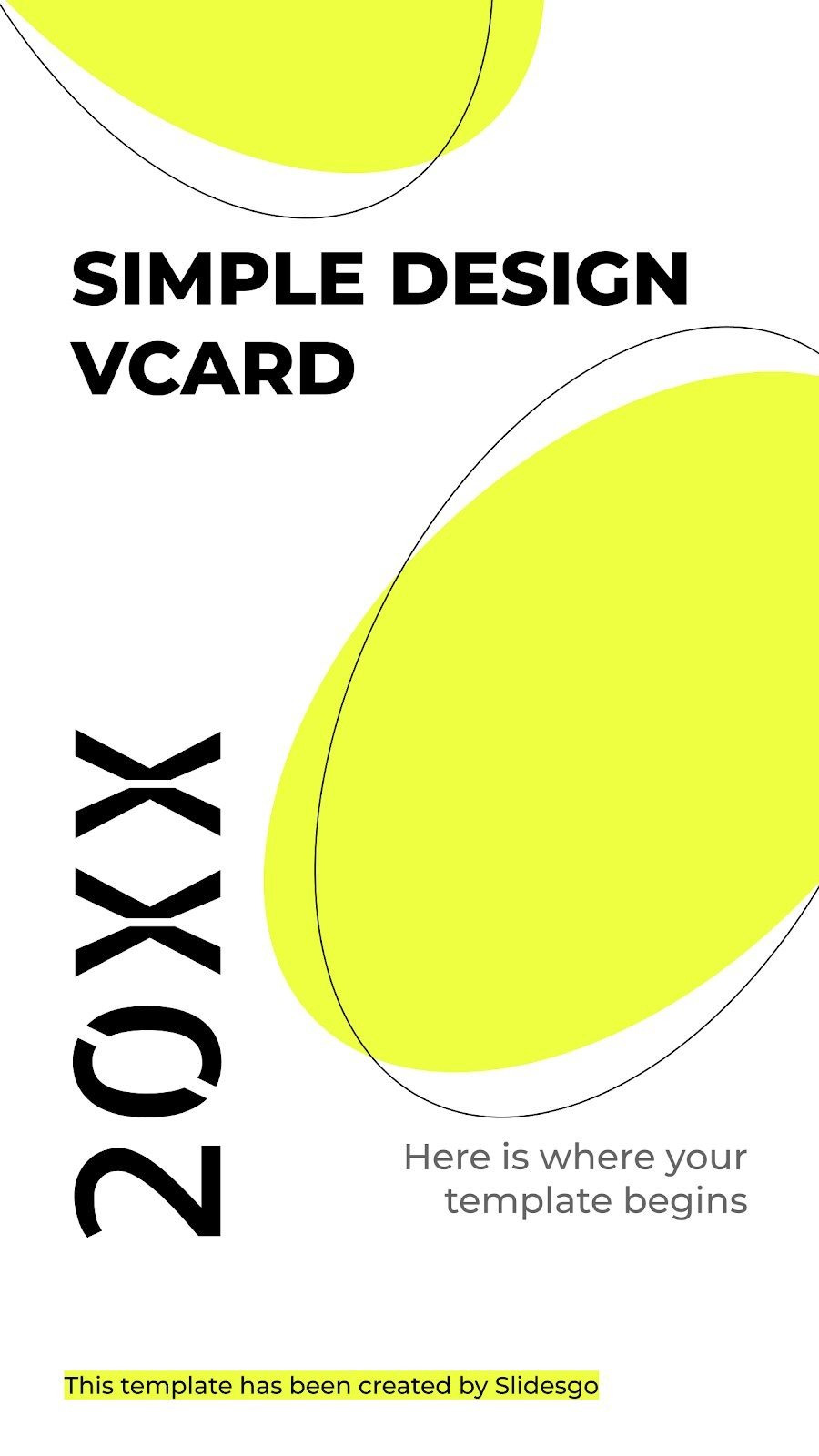 Business Card Structures for Google Slides and PPT