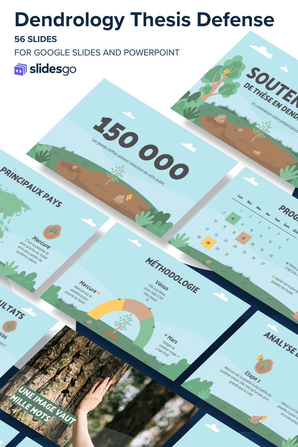 Dendrology Thesis Defense | Google Slides and PowerPoint