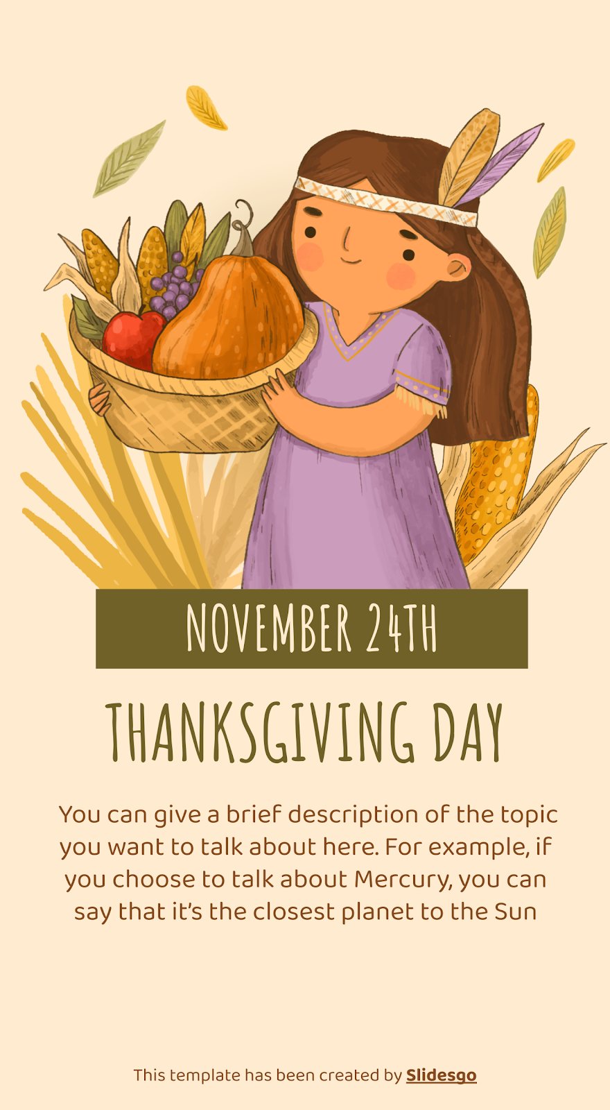 Frohes Erntedankfest! Instagram Stories | Google Slides