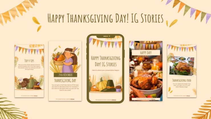 Free Thanksgiving Google Slides themes and PPT templates