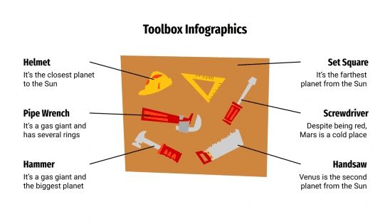 Toolbox Infographics for Google Slides and PowerPoint