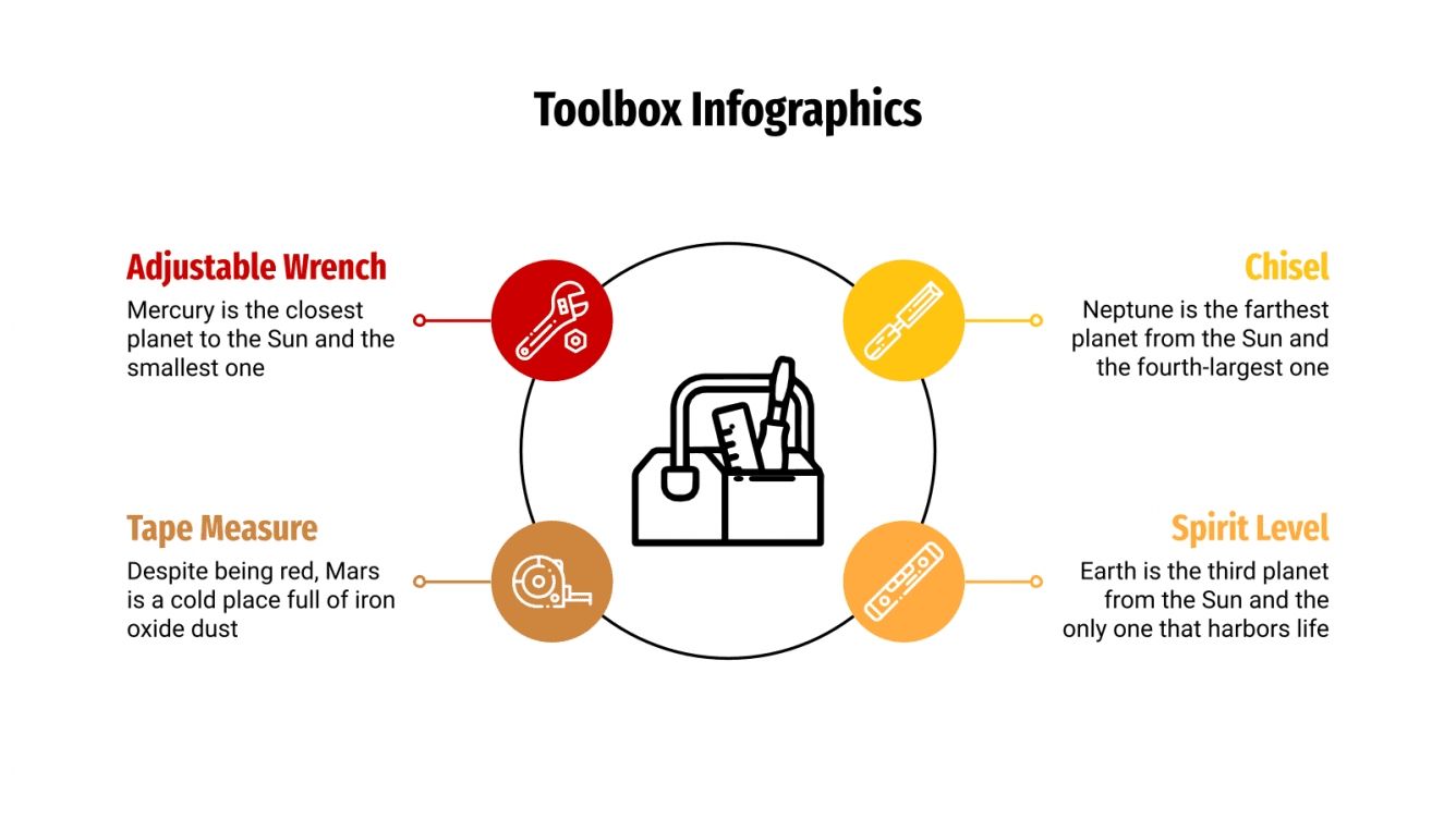 Toolbox Infographics for Google Slides and PowerPoint