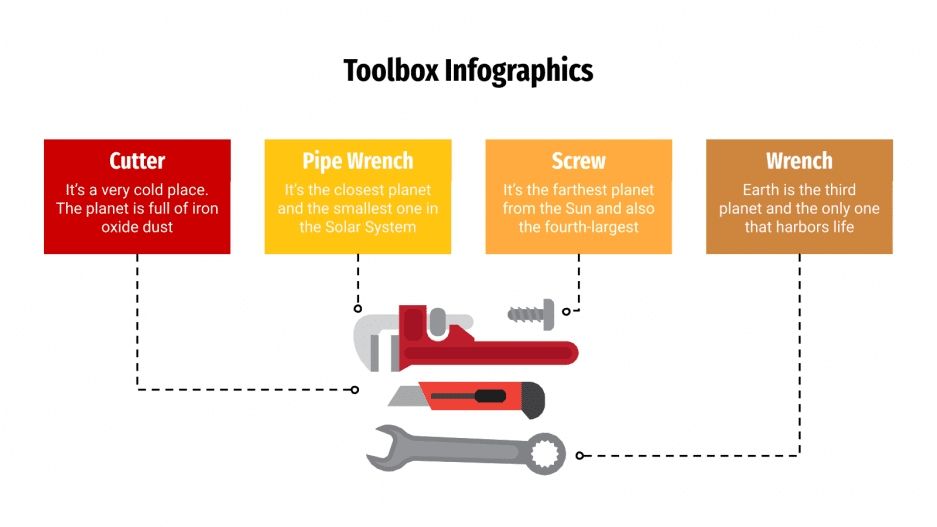 Toolbox Infographics for Google Slides and PowerPoint