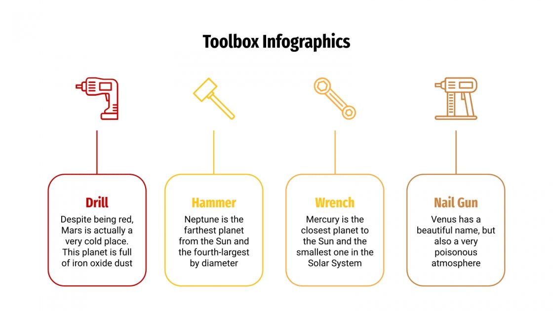 Toolbox Infographics for Google Slides and PowerPoint