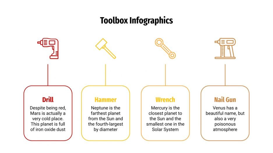Toolbox Infographics for Google Slides and PowerPoint